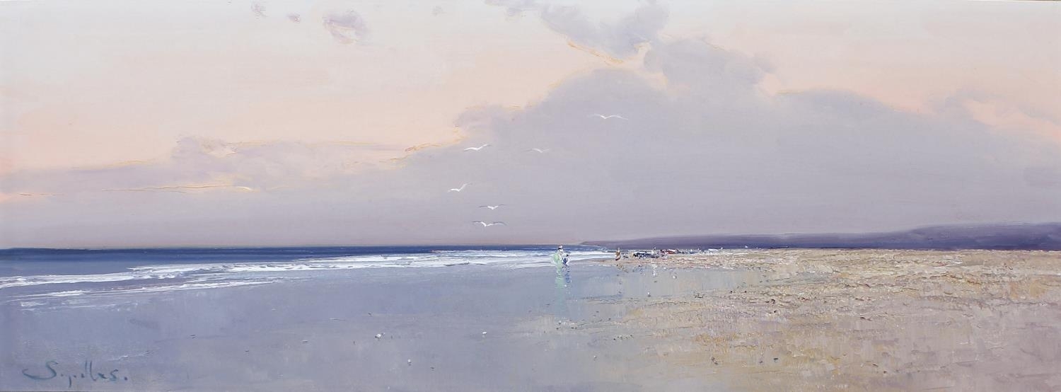 Jorge Segrelles | beach scene with figures | MutualArt