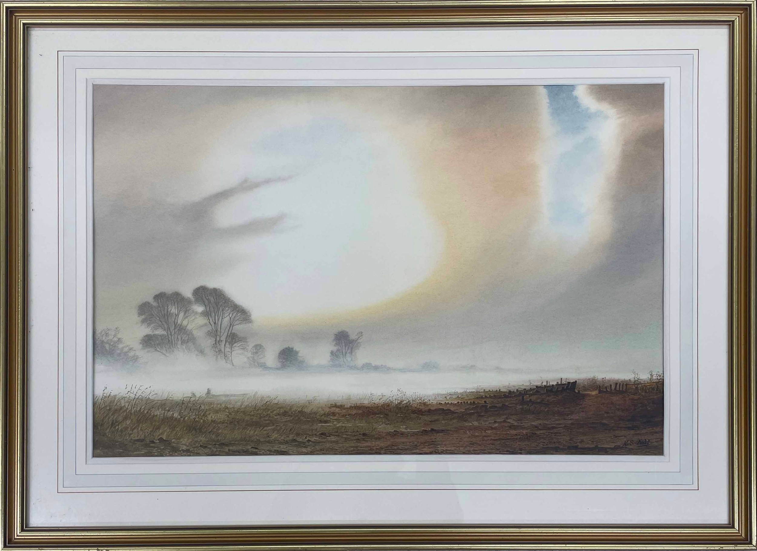 Kenneth Stanley Tadd | Mist over the Creek | MutualArt
