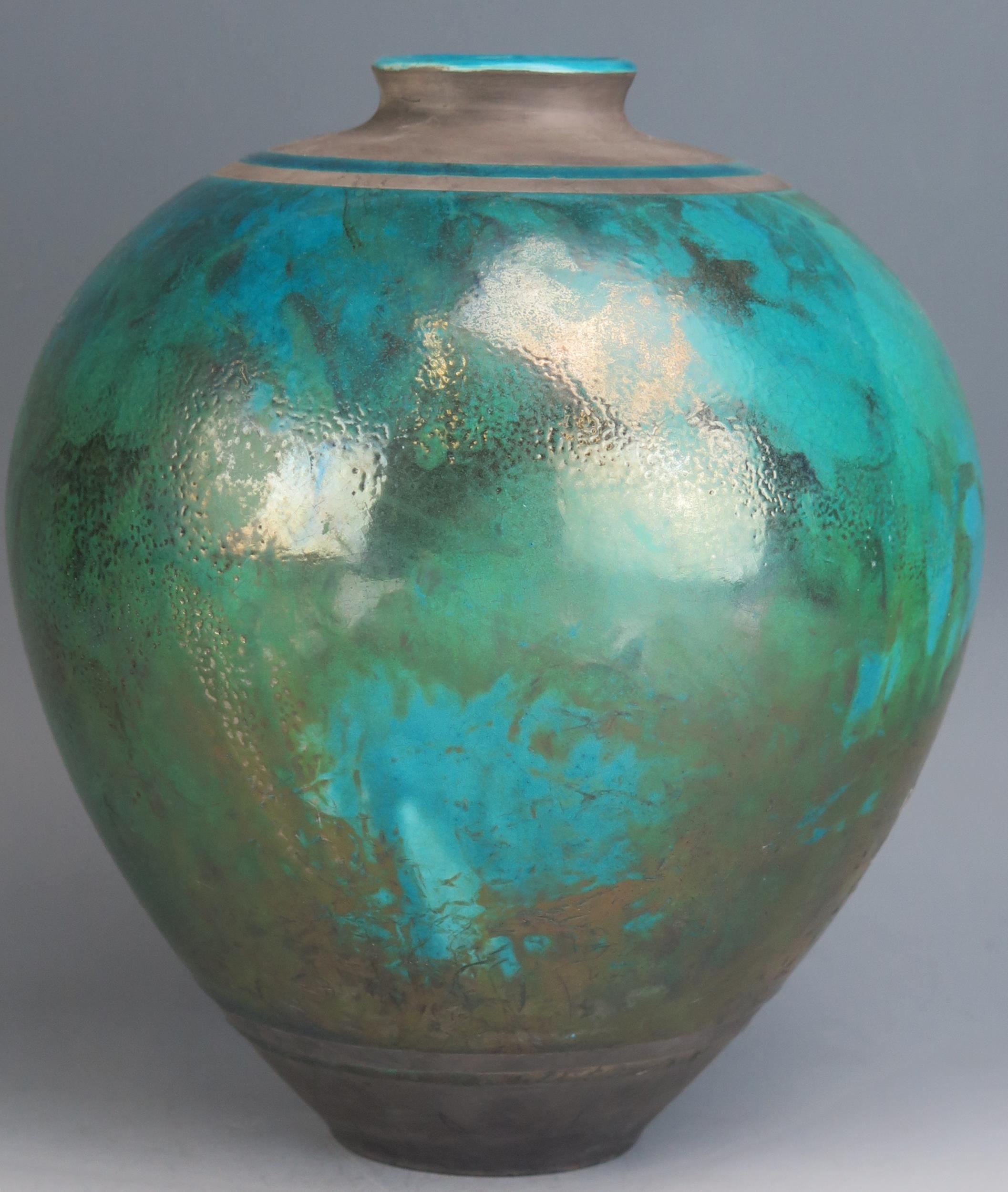 Tony Laverick | A Tony Laverick Studio Pottery Earthenware Vase | MutualArt