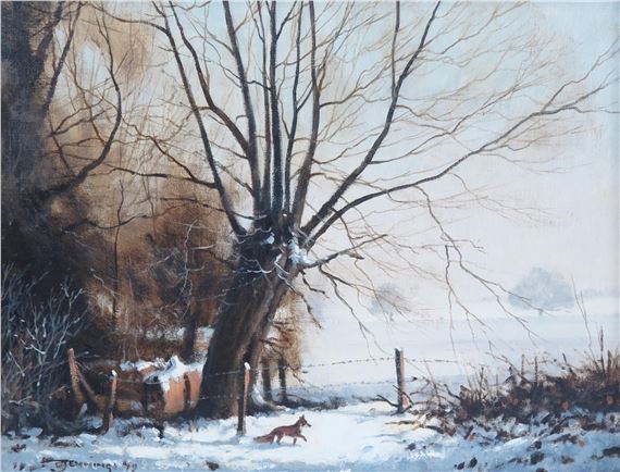 Walter Robin Jennings | A Fox by the Willow (79) | MutualArt