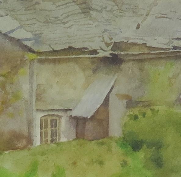 Thomas Cooper Gotch | The Back of the Farm | MutualArt