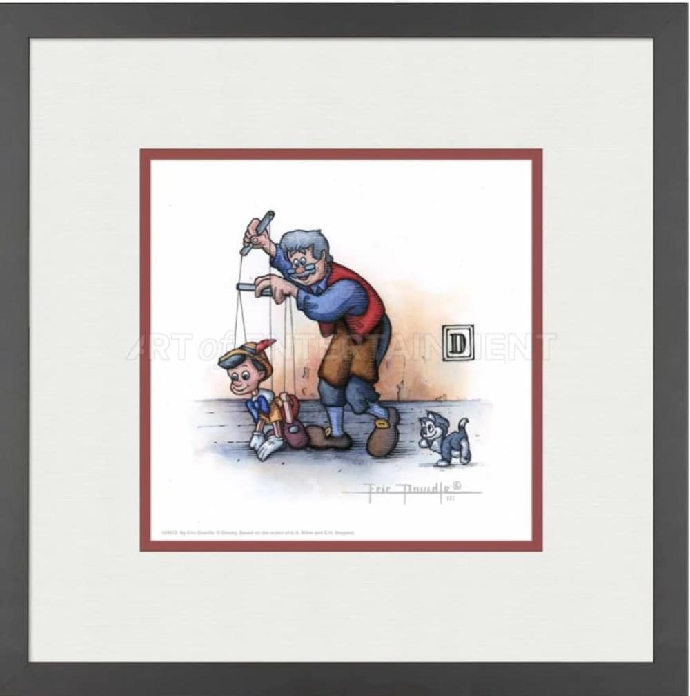 Eric Dowdle | Figaro Watching Geppetto and Pinocchio | MutualArt