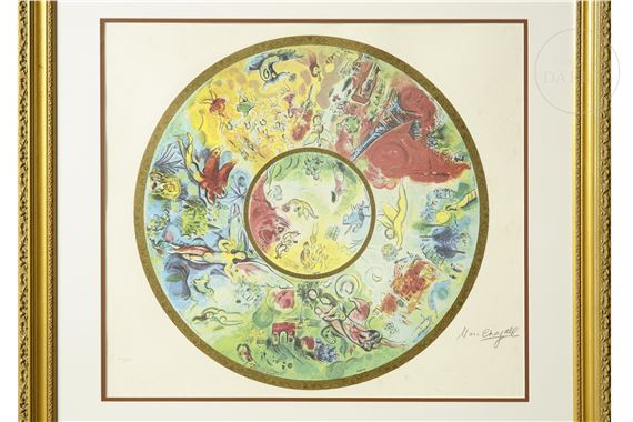 Marc Chagall | Ceiling of the Opéra Garnier in Paris | MutualArt