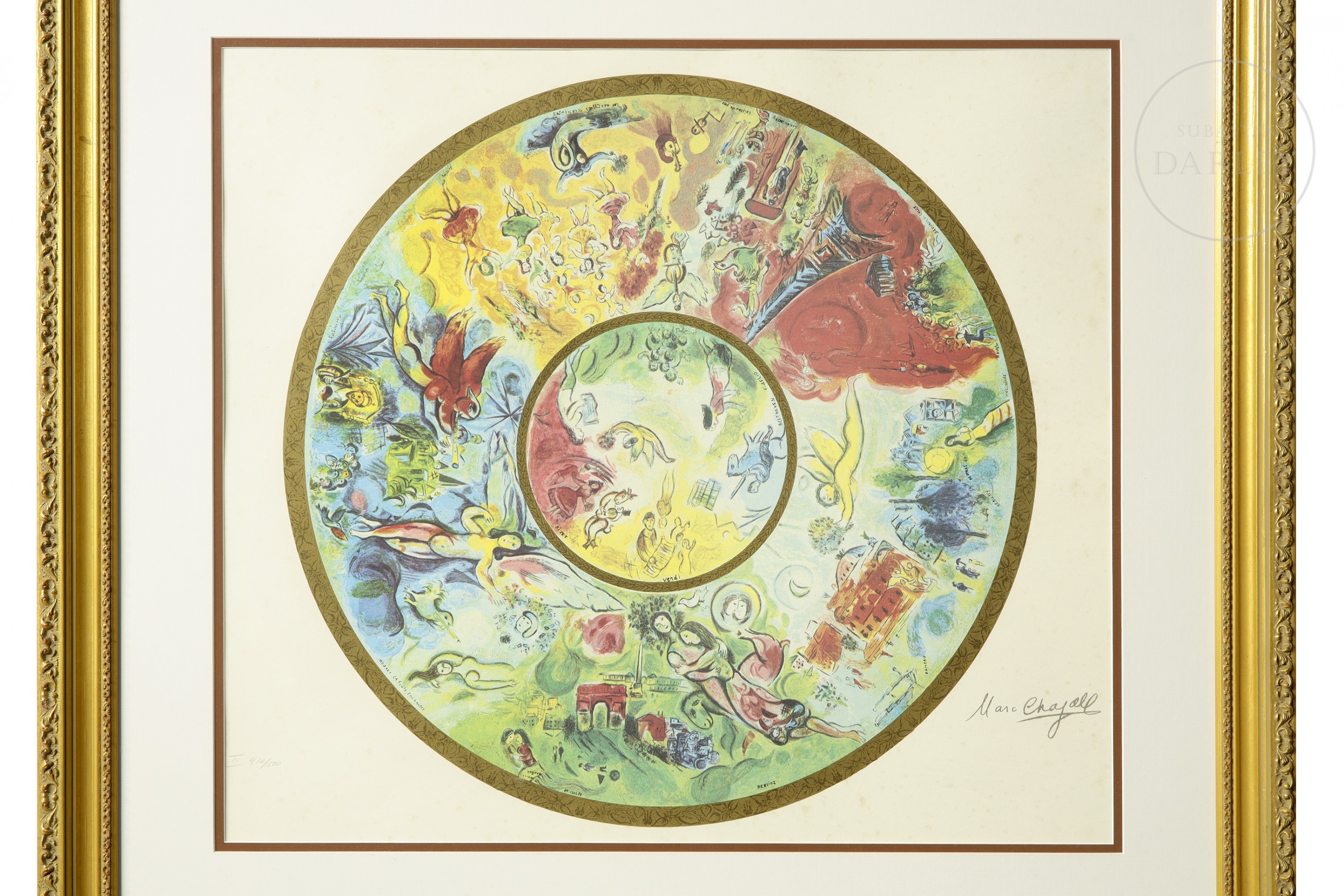 Marc Chagall | Ceiling of the Opéra Garnier in Paris | MutualArt