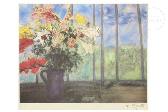 Marc Chagall | Original Bouquet | MutualArt