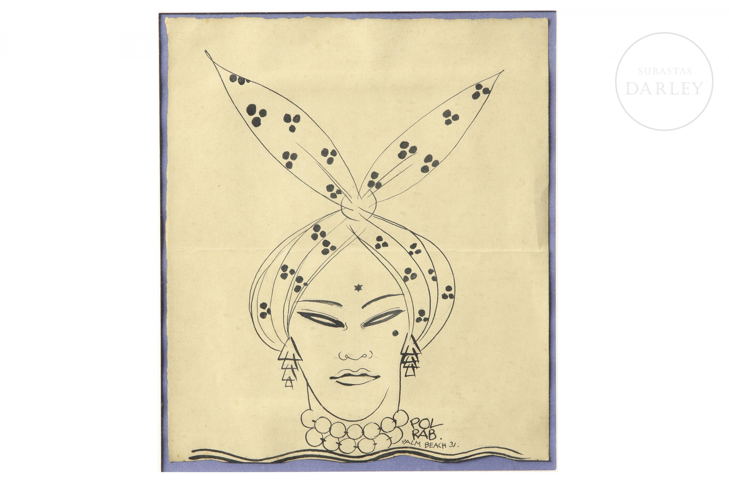 Pol Rab | Portrait of a Woman (1931) | MutualArt