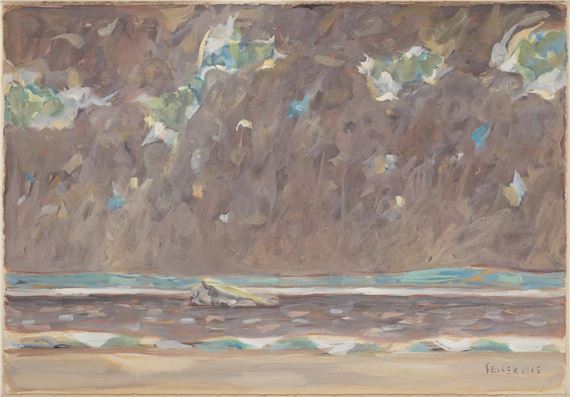 Hans Seiler | Coastal Landscape (1945) | MutualArt