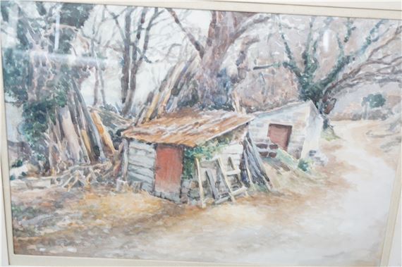 Colin C. Hilton | Woodmans Hut Cornwall | MutualArt