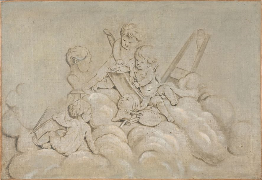 François Boucher | Allégorie des arts | MutualArt