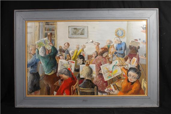 Eric Ritchie | The Painting Class | MutualArt