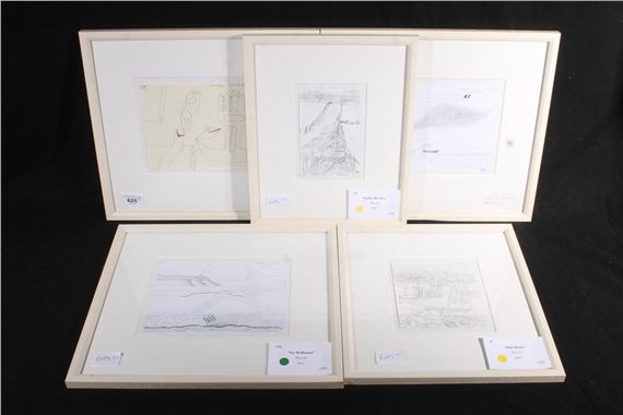 Eric Ritchie | five pencil drawings | MutualArt