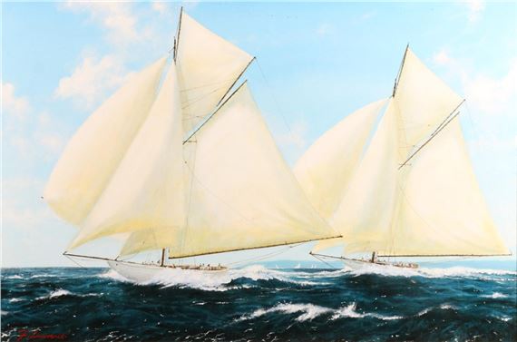 Frederick Lawrence | Columbia and Shamrock | MutualArt