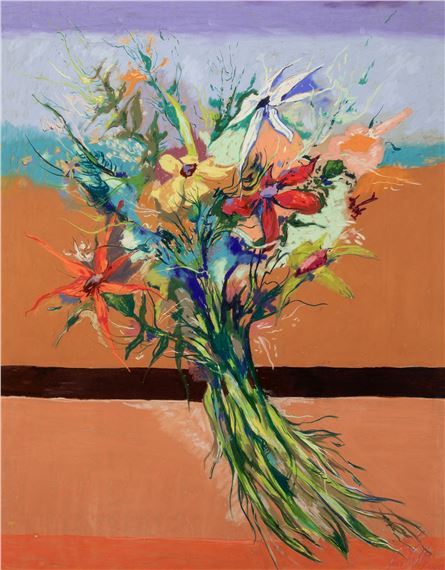 Leon Kelly | Fleurs volantes (1956) | MutualArt