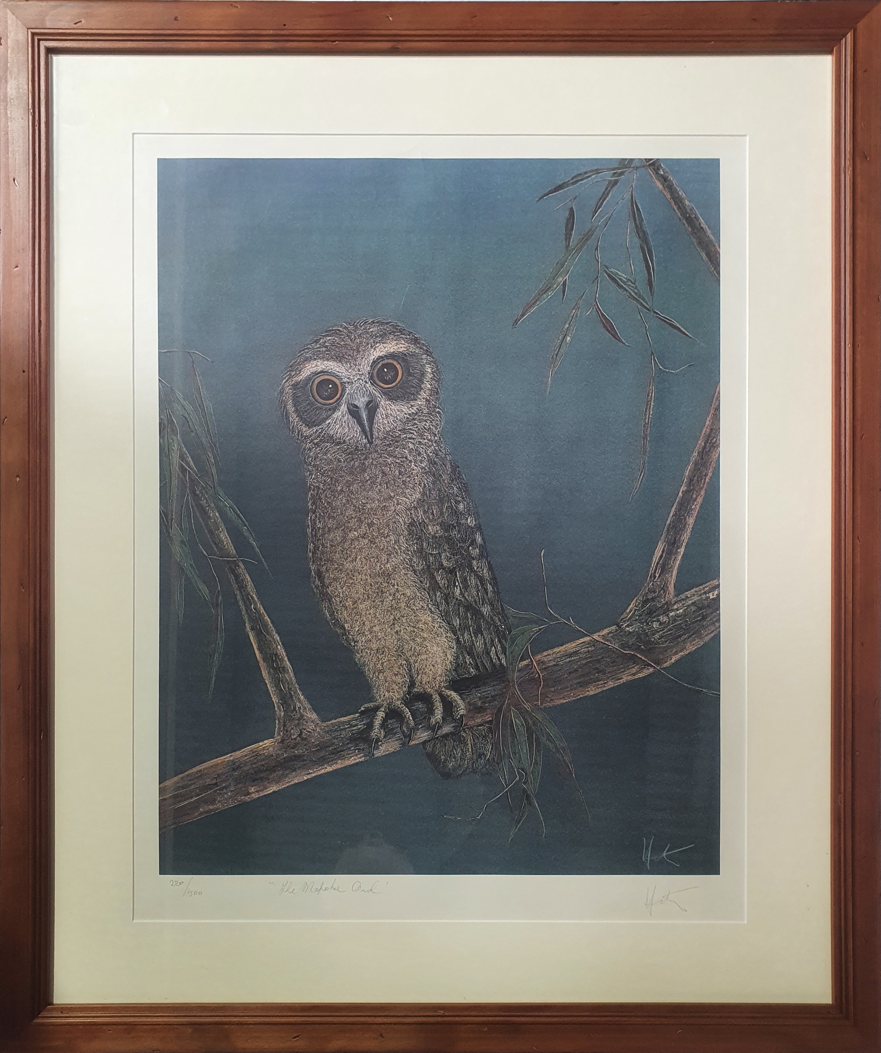 Ron Hartree | 'The Mopoke Owl' | MutualArt