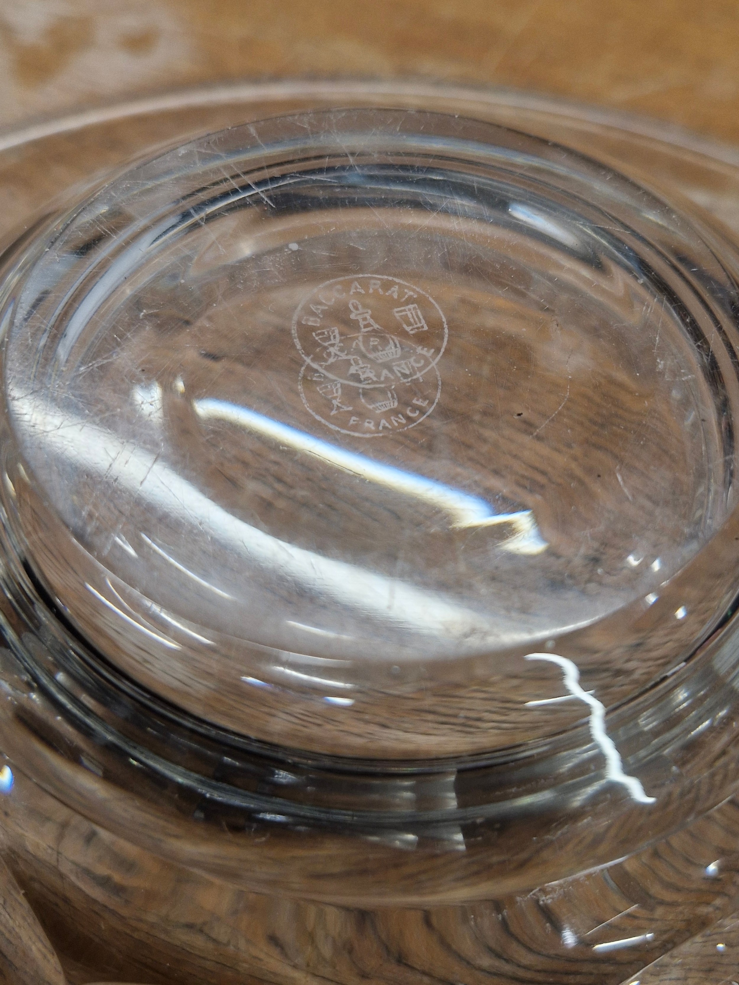 Baccarat | Star Lot : A beautiful French Baccarat Crystal centre piece ...