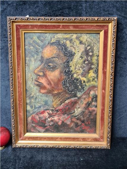 Aaron McAfee | Maureen'. Features a portrait of a woman. Rendered in ...