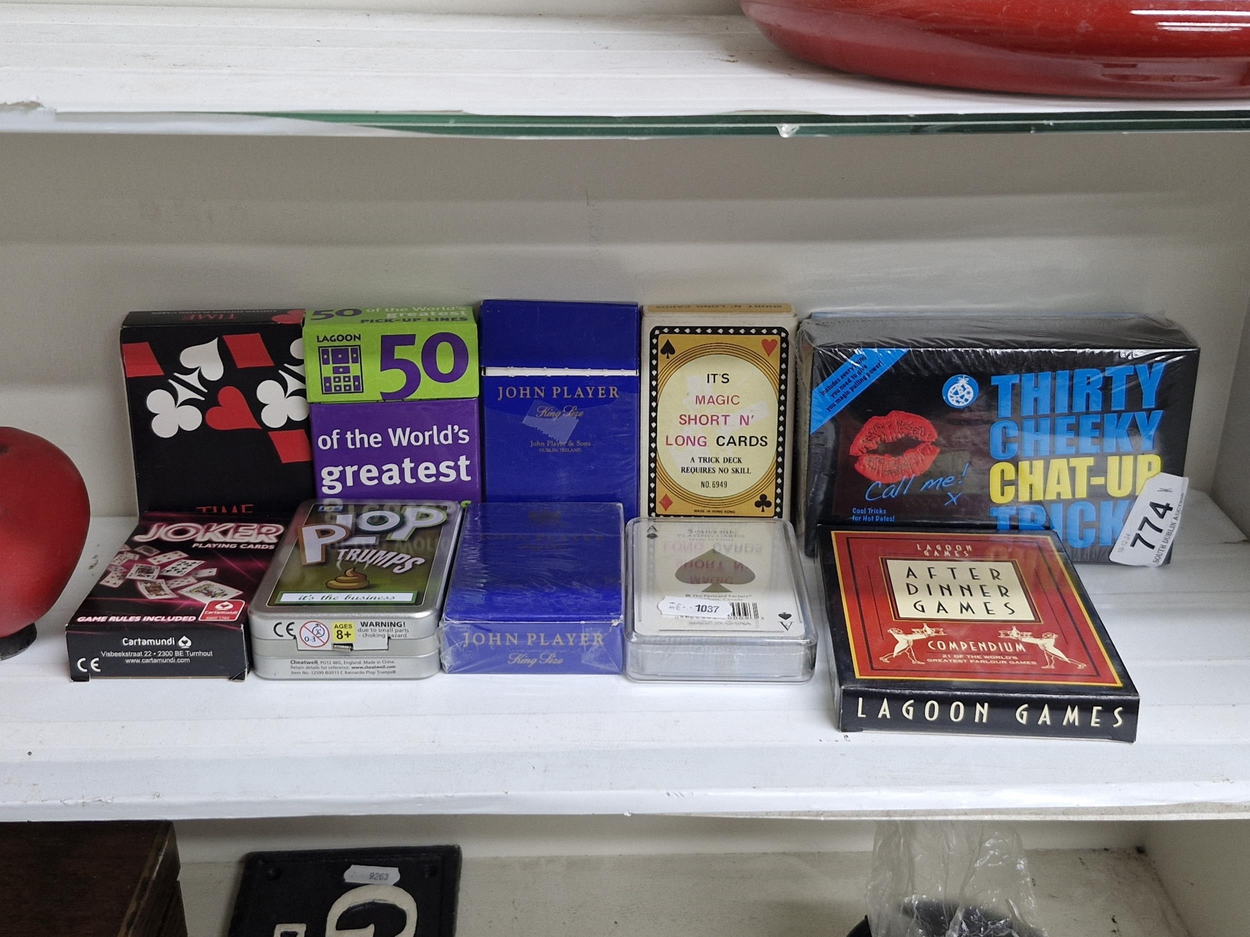 John Player | A selection of playing cards including two John Player ...
