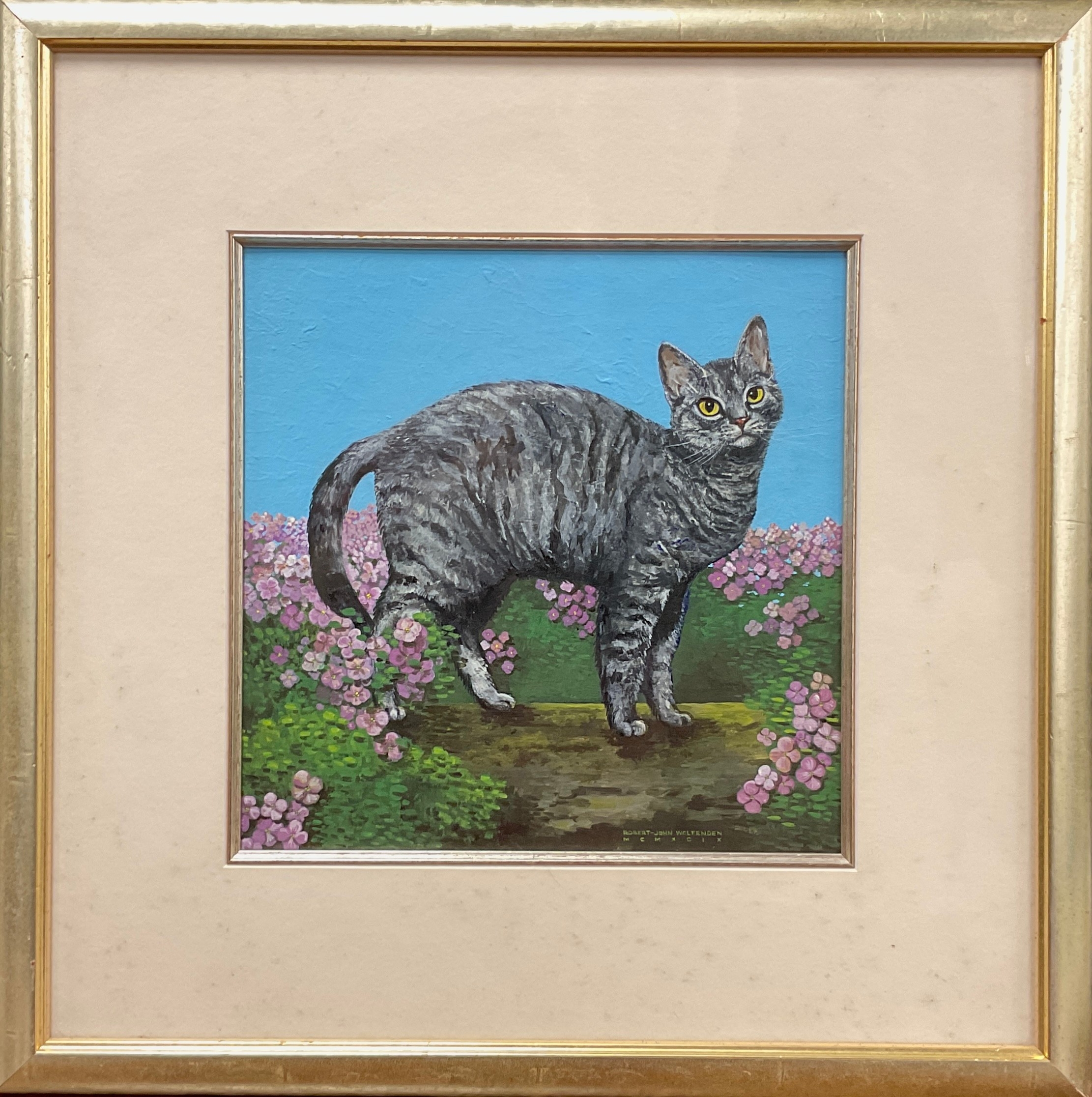 Robert John Wolfenden | Portrait of Tabitha the Cat | MutualArt