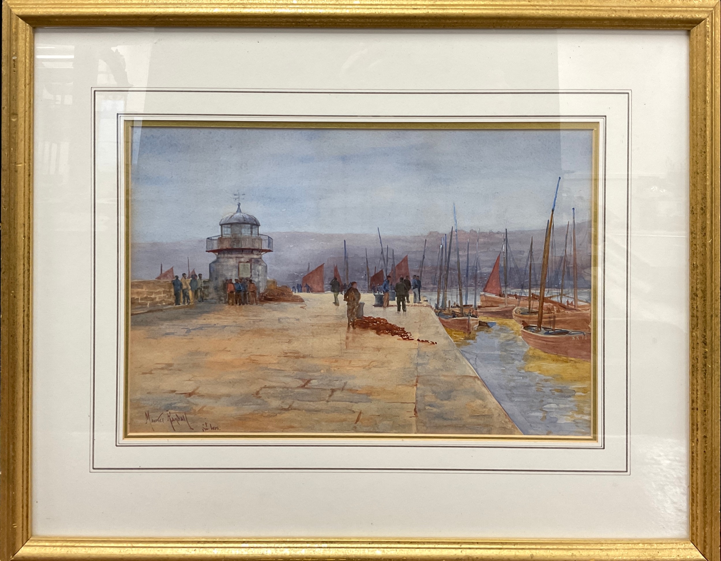 Maurice Randall | The Fishing Pier | MutualArt