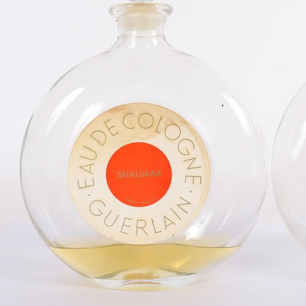 Guerlain | SET OF TWO EMPTY GUERLAIN BOTTLES - Jicky watch bottle, H ...