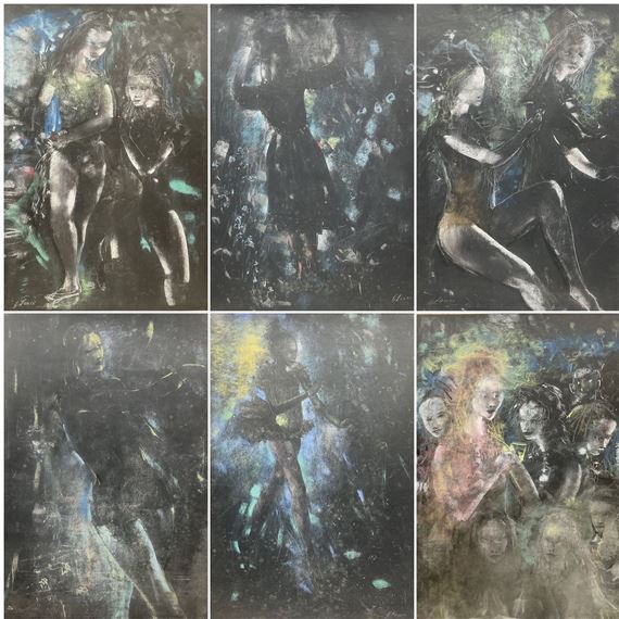 G. Lance | Female Figures and Dancers | MutualArt