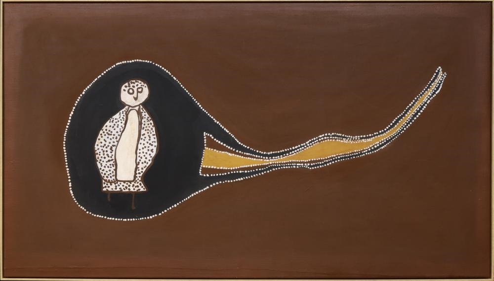 Rover Thomas | Mook-Mook Owl | MutualArt
