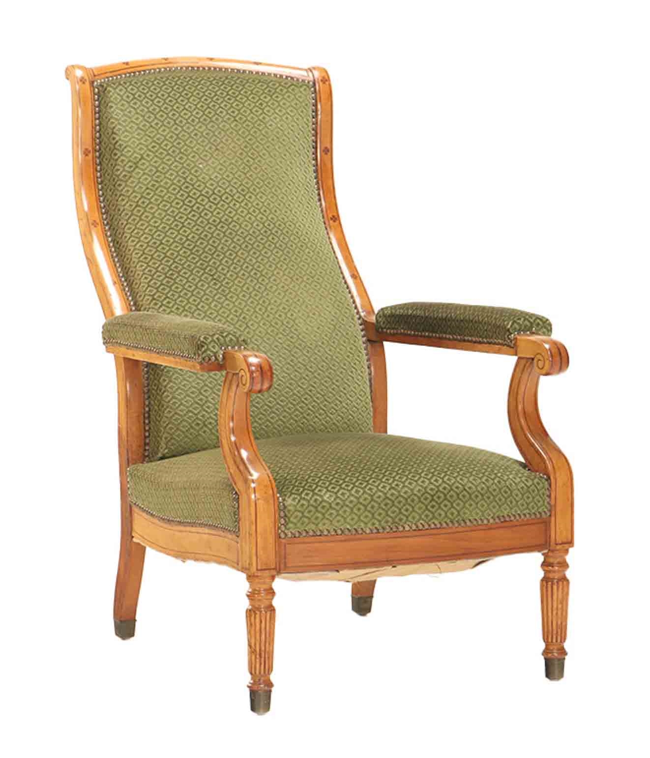 Charles X | French Charles X maple library chair with inlay | Compare ...