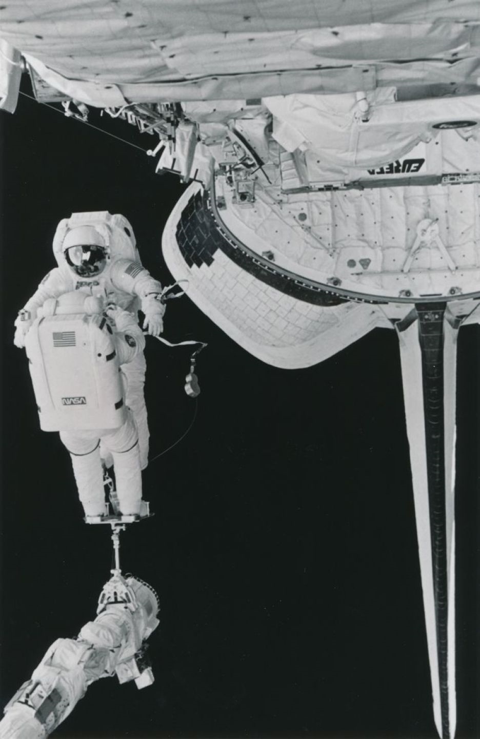 NASA | NASA logo in front margin (Circa 1990) | MutualArt