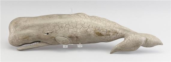 Roger Mitchell | ROGER MITCHELL CARVED SPERM WHALE (20th Century ...