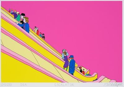 Hariton Pushwagner | Escalator (2016) | MutualArt