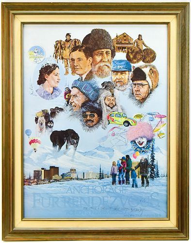 Jon Van Zyle | Anchorage Fur Rendezvous, Rondy's Remembered | MutualArt