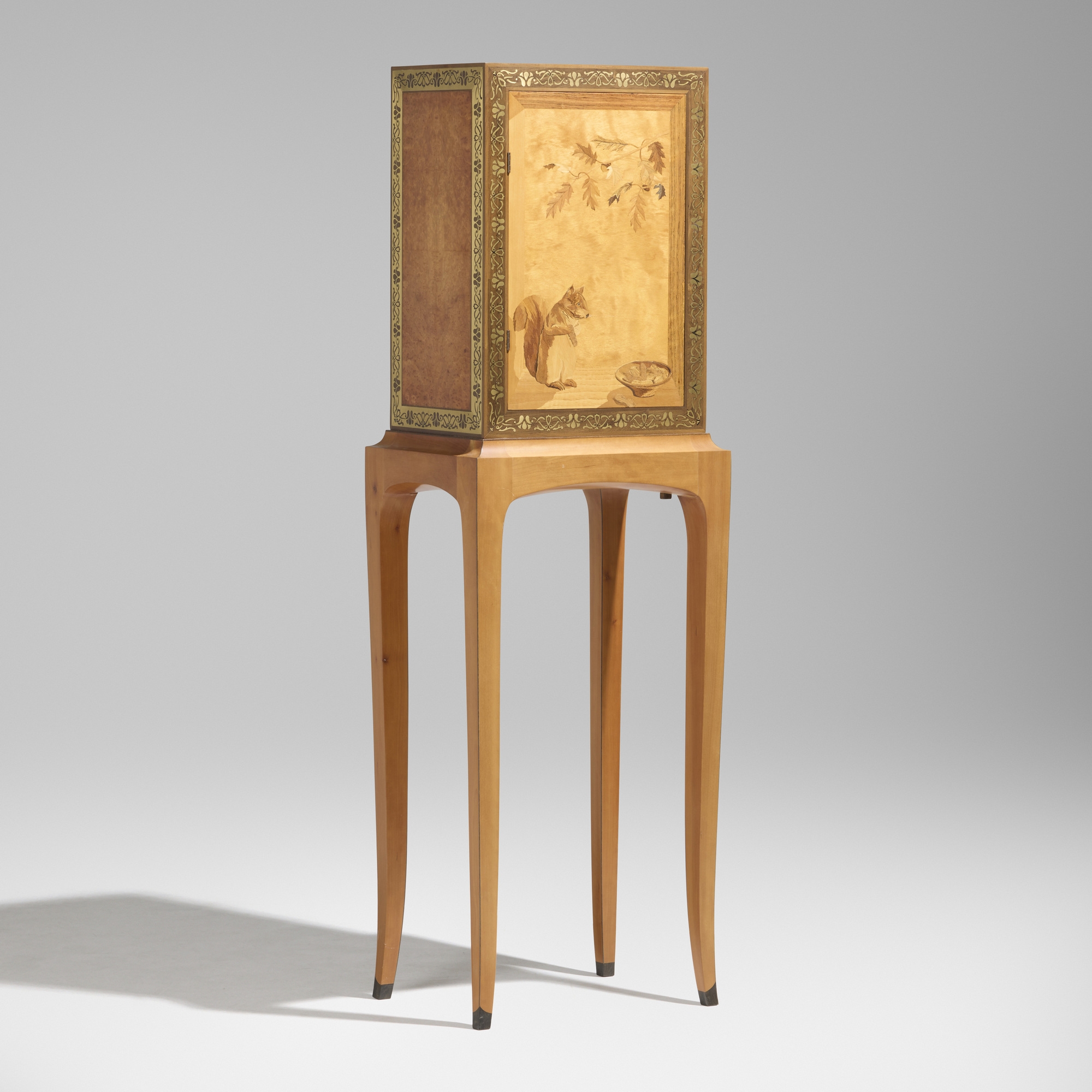 Silas Kopf | Thief of Urbino marquetry cabinet (2001) | MutualArt