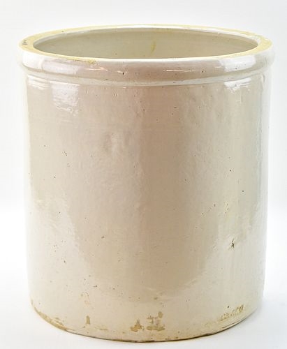 Red Wing Pottery | RED WING TEN GALLON STONEWARE CROCK | MutualArt