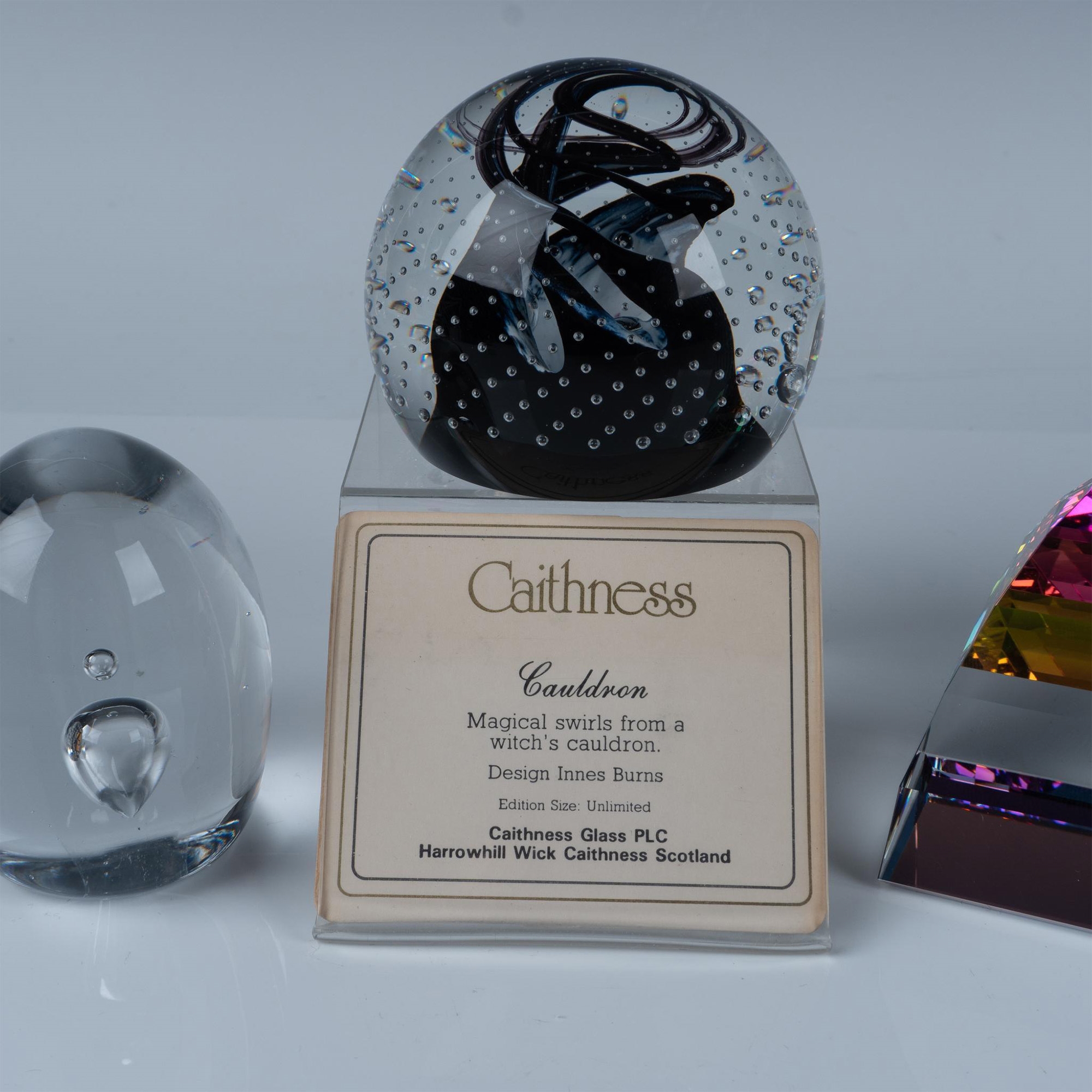 Swarovski | 5pc Swarovski, Gorham, Caithness & Art Glass Paperweights ...