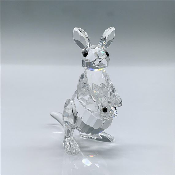 Swarovski | Swarovski Crystal Figurine, Kangaroo with Baby Joey (1994 ...