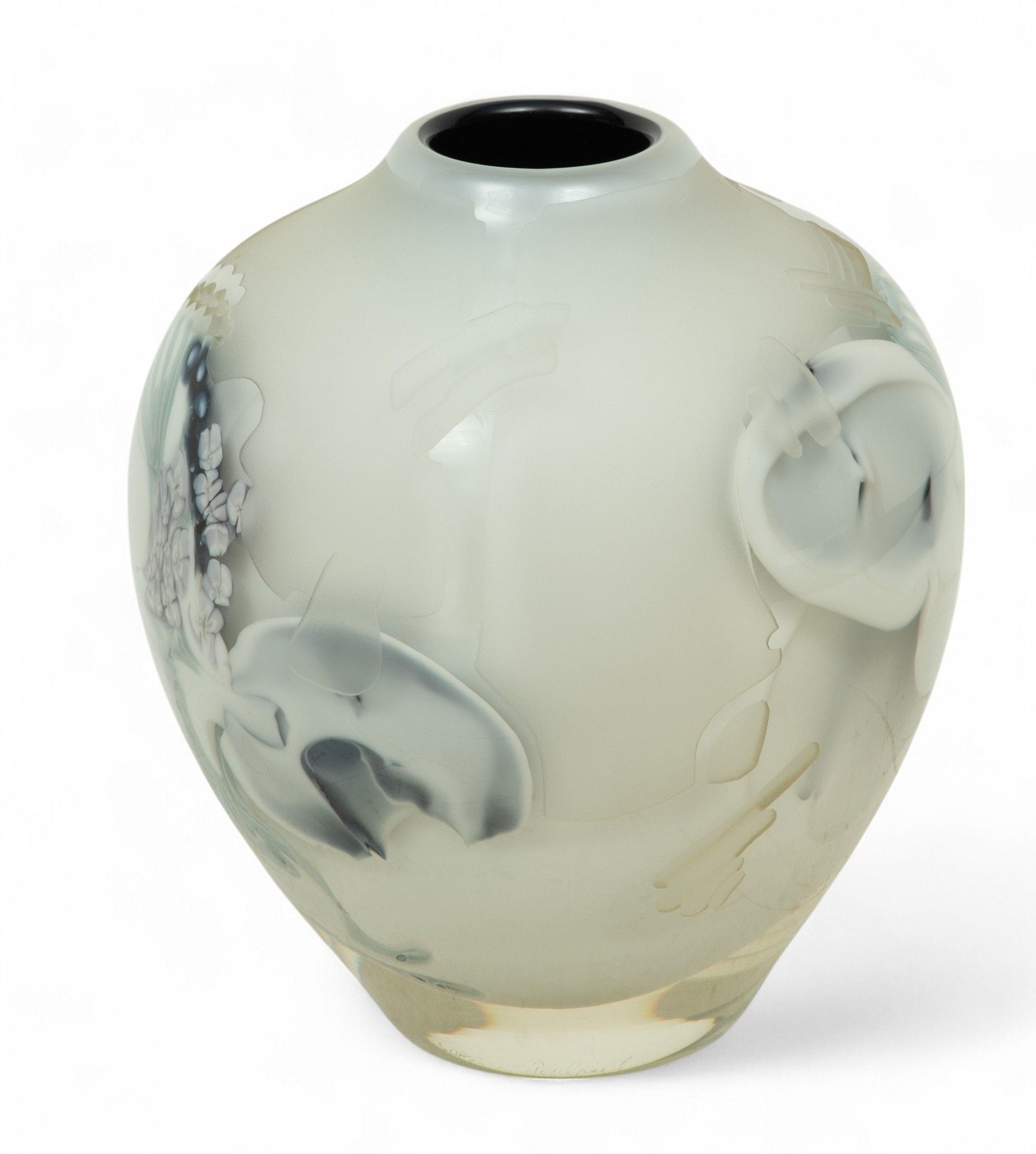 Richard Ritter | Richard Ritter (Detroit, B. 1940) Studio Glass Floral ...