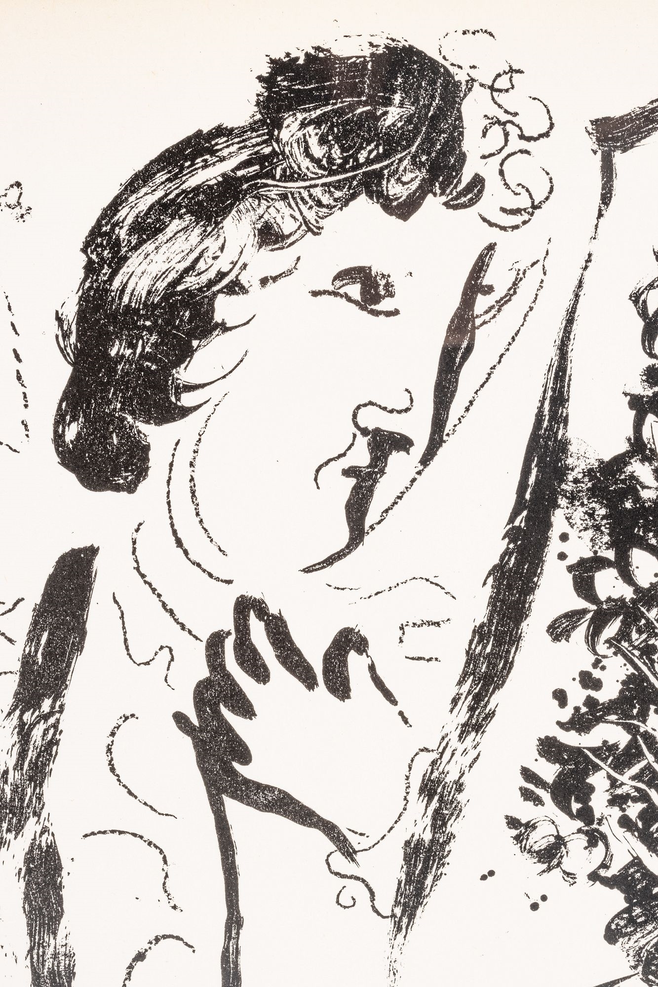 Marc Chagall | The Artist in Front of His Picture (1963) | MutualArt