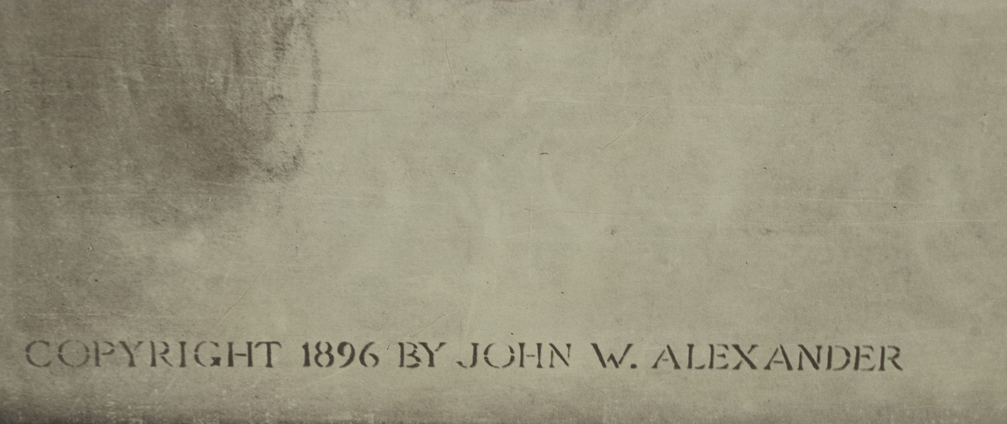 John White Alexander | Indian Picture Writing (1896) | MutualArt