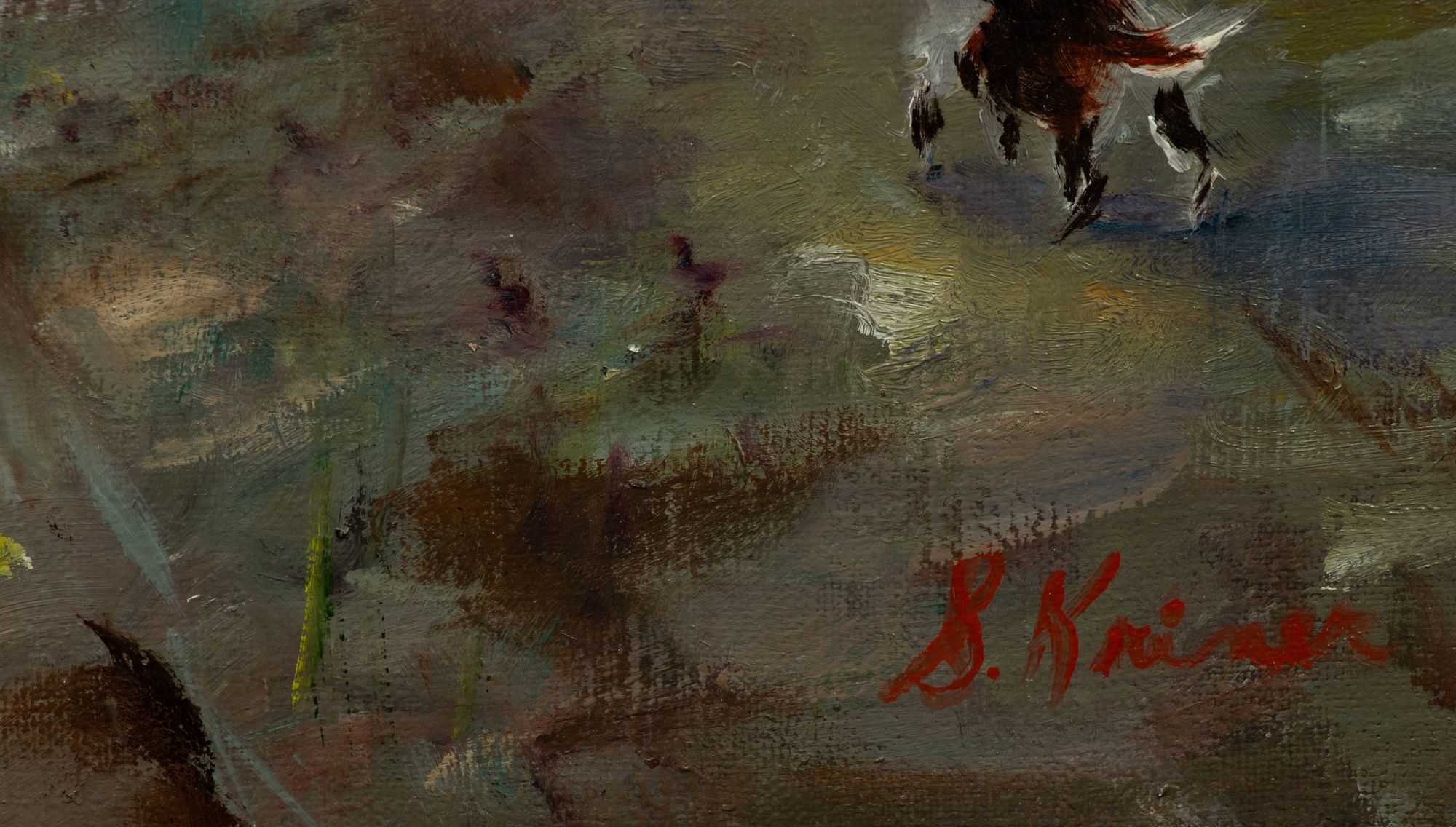 Sally Kriner | Tending the Sheep | MutualArt