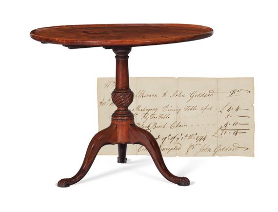 James Atkinson | DOCUMENTED TO JOHN GODDARD (-1785), NEWPORT, 1773 ...