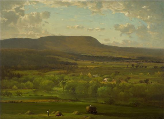 George Inness | Sunset | MutualArt