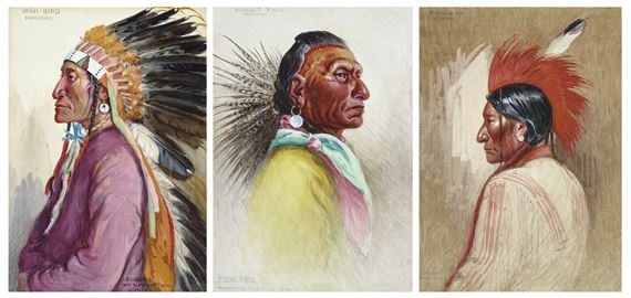 Joseph Scheuerle | Chief Lone Tree, Crow | MutualArt