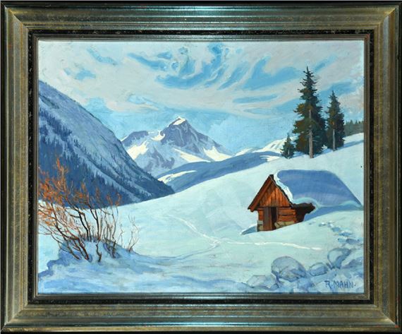 Richard Mahn | Entschenkopf (Winter) | MutualArt
