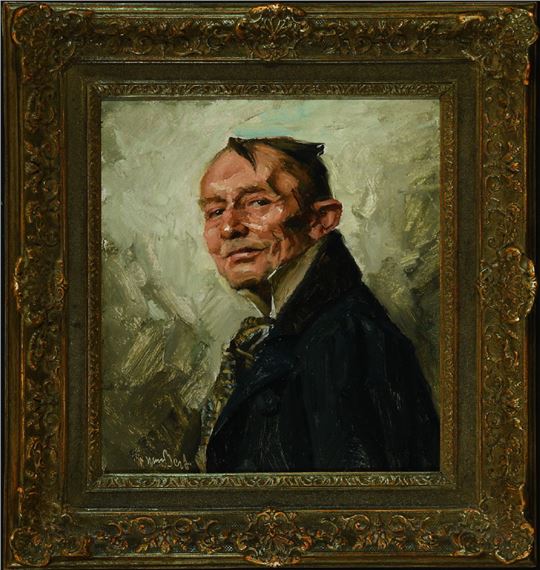 Hans Best | Schulterbildnis eines Mannes | MutualArt