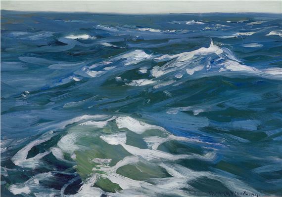 Charles Herbert Woodbury | Blue Sea (Circa 1923) | MutualArt