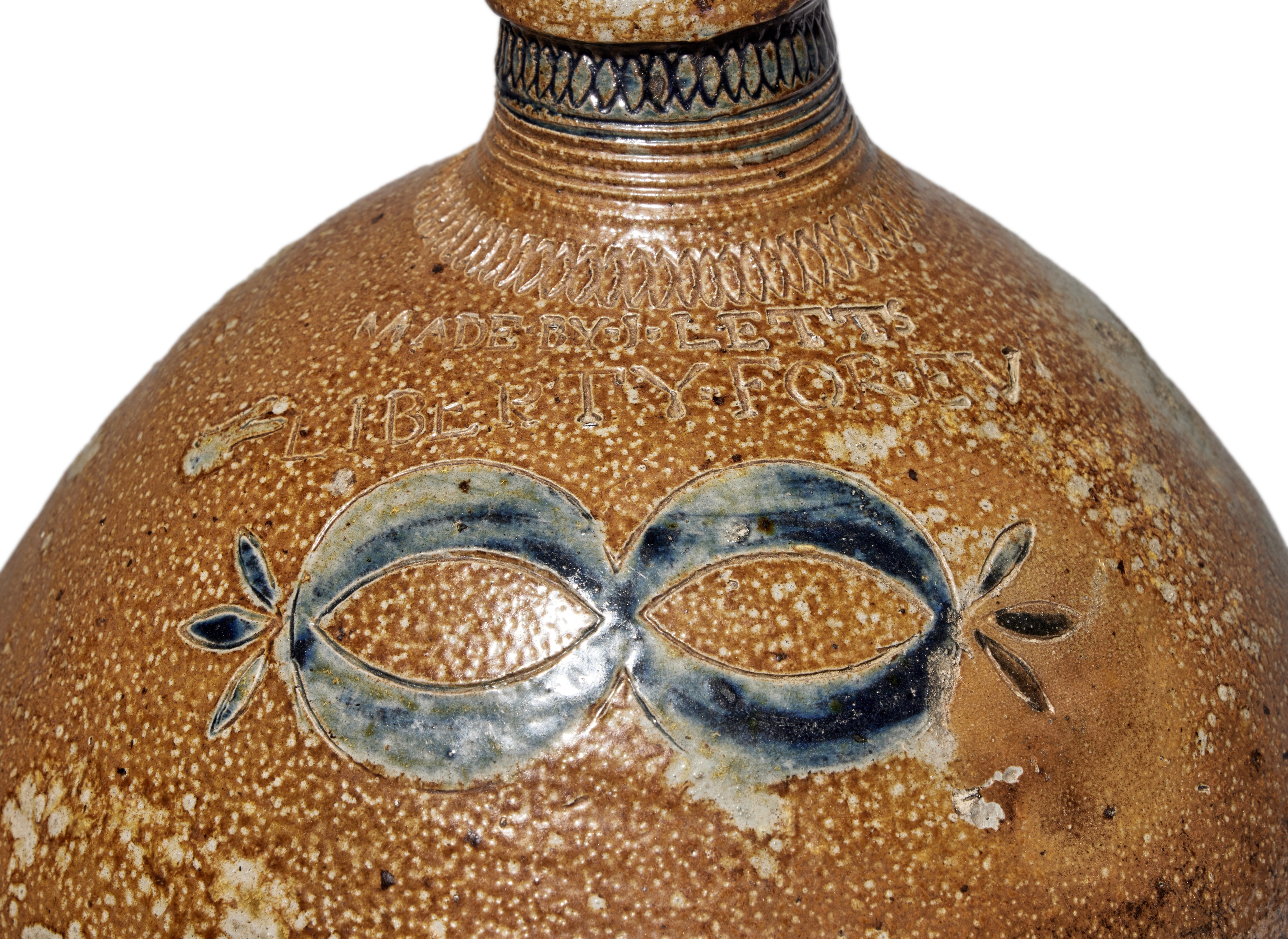 Phase II | Two Incised and Cobalt-Blue Decorated Vessels, Thomas Warne ...