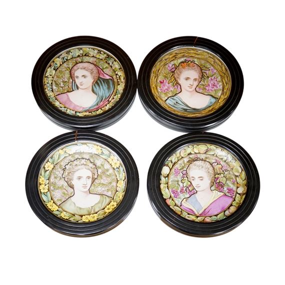Copeland | A set of four Copeland Spode Aesthetic period (Circa 1880 ...