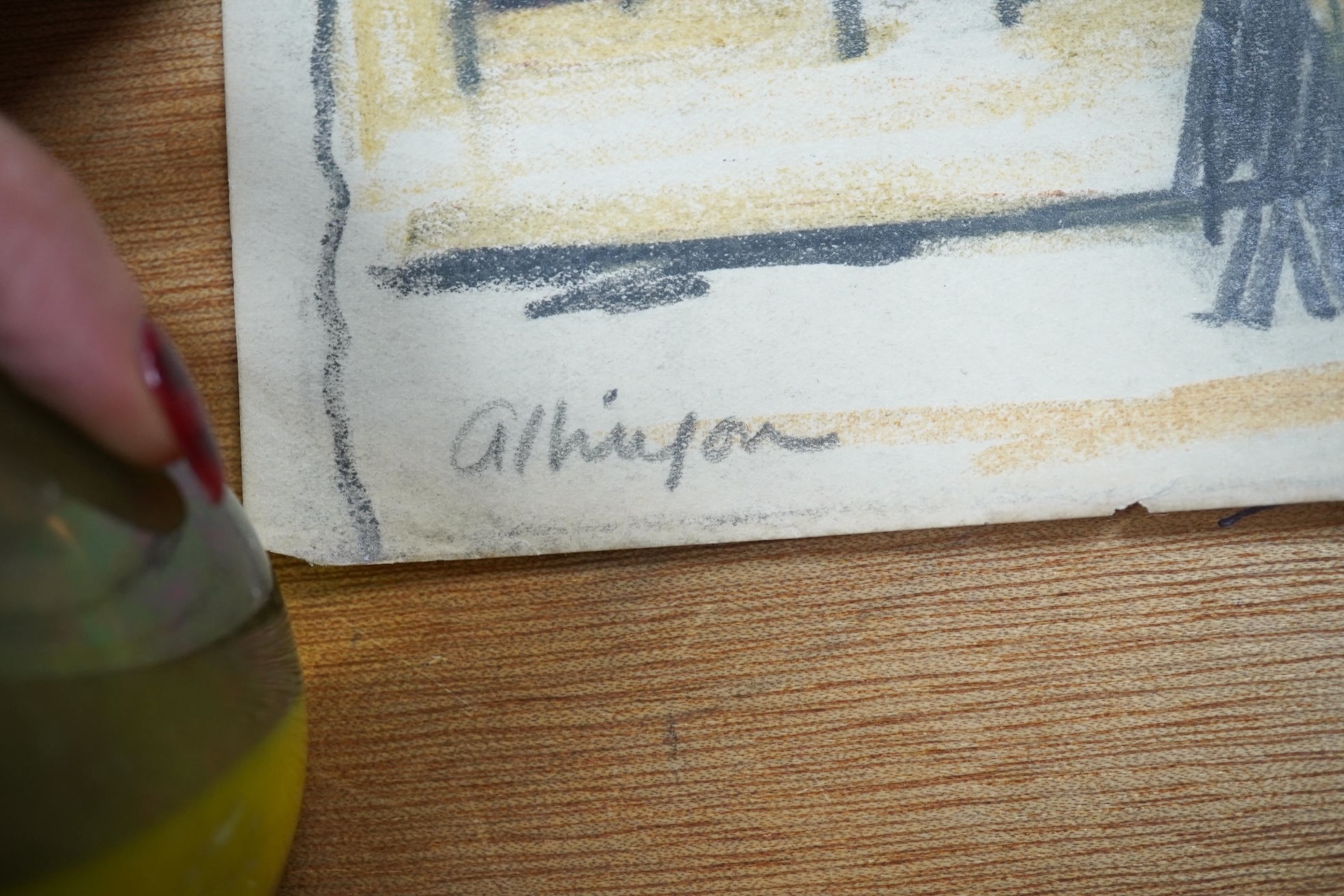 Adrian Allinson | mixed media (1962) | MutualArt