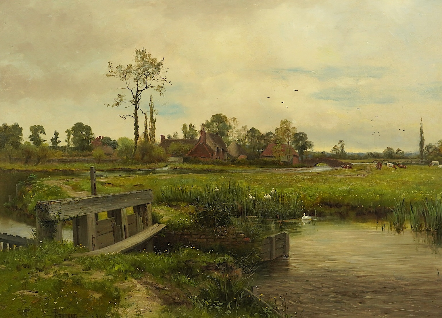 Thomas Tayler Ireland | oil on canvas (1890) | MutualArt