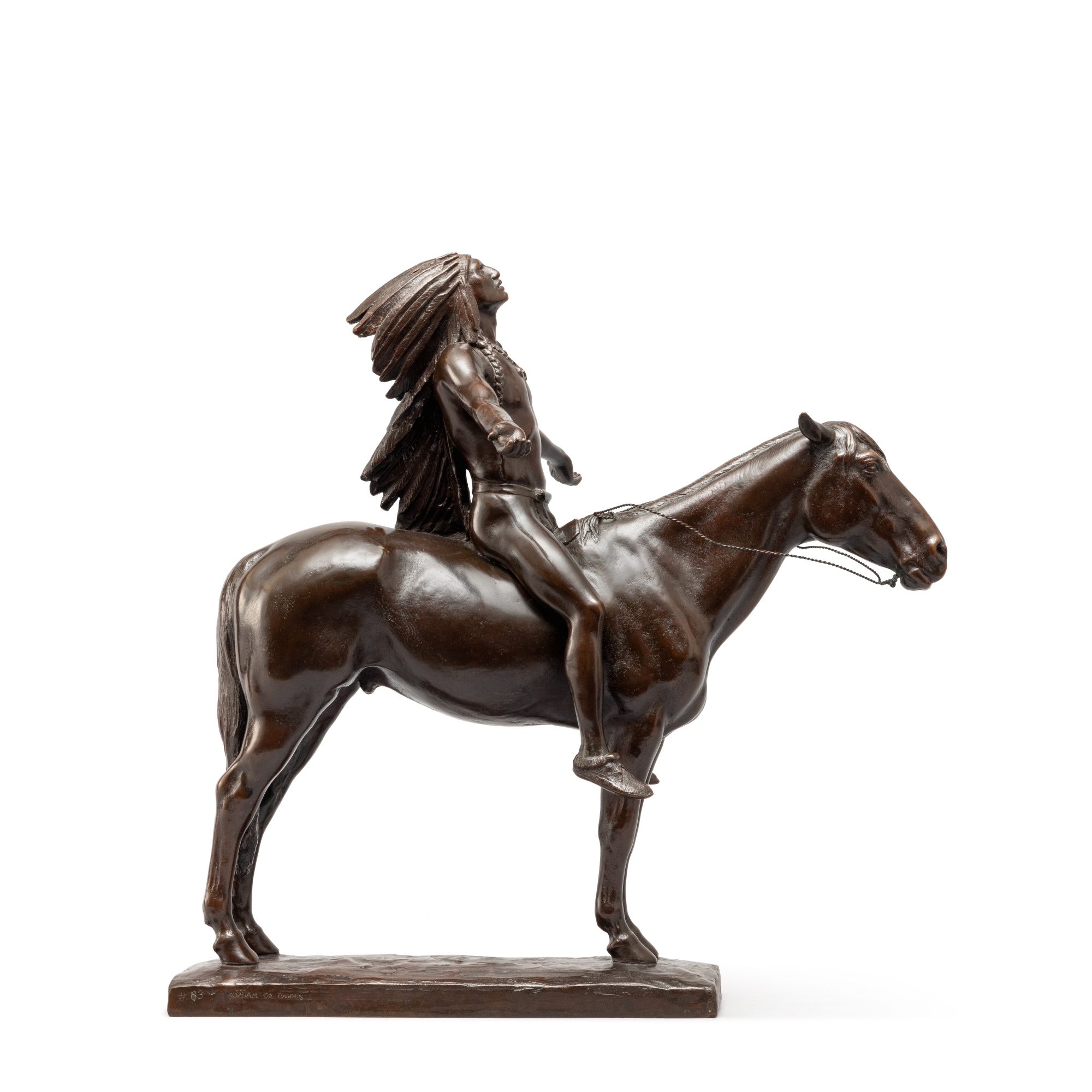 Cyrus E. Dallin | Appeal to the Great Spirit | MutualArt